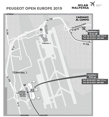 Milan Malpensa Airport Train Map