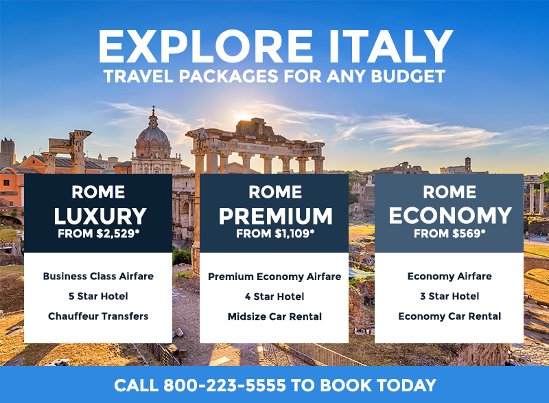 Italy Travel Packages | Save on Travel with Auto Europe
